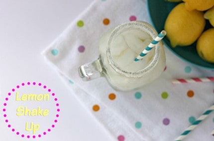 Lemon Shake Ups - Simple and Seasonal