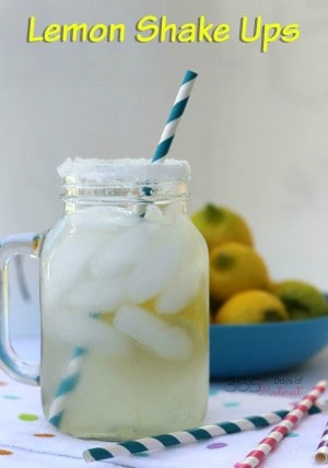 Lemon Shake Ups - Simple and Seasonal