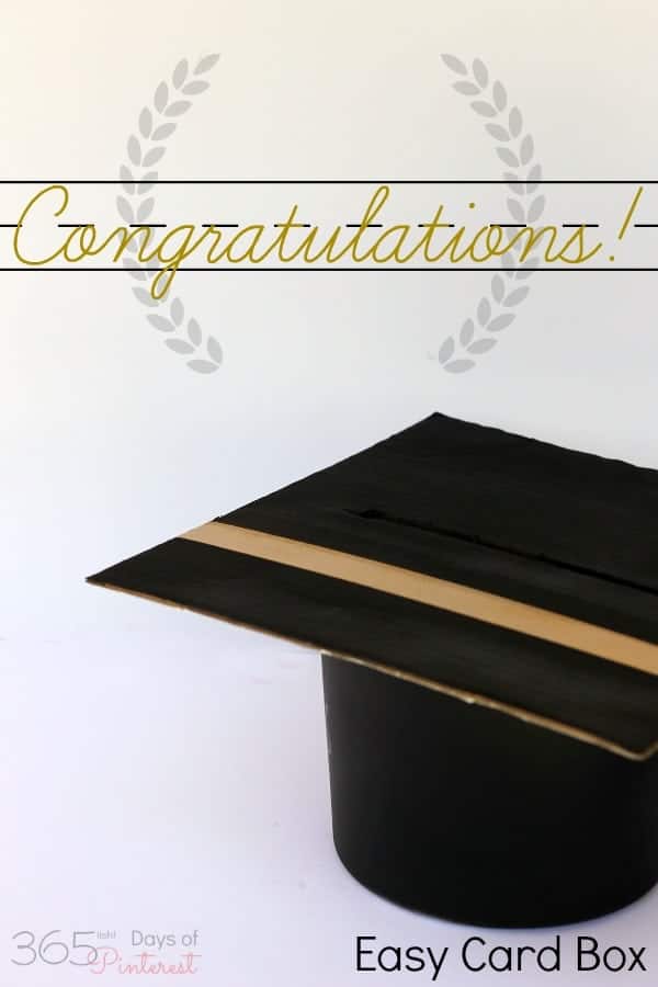 Graduation Cap Card Box Simple And Seasonal