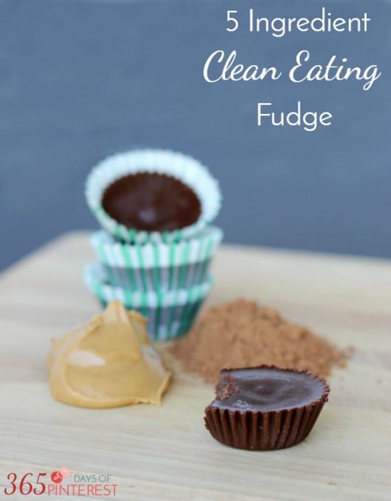 Clean Eating Chocolate Peanut Butter Fudge - Simple and Seasonal
