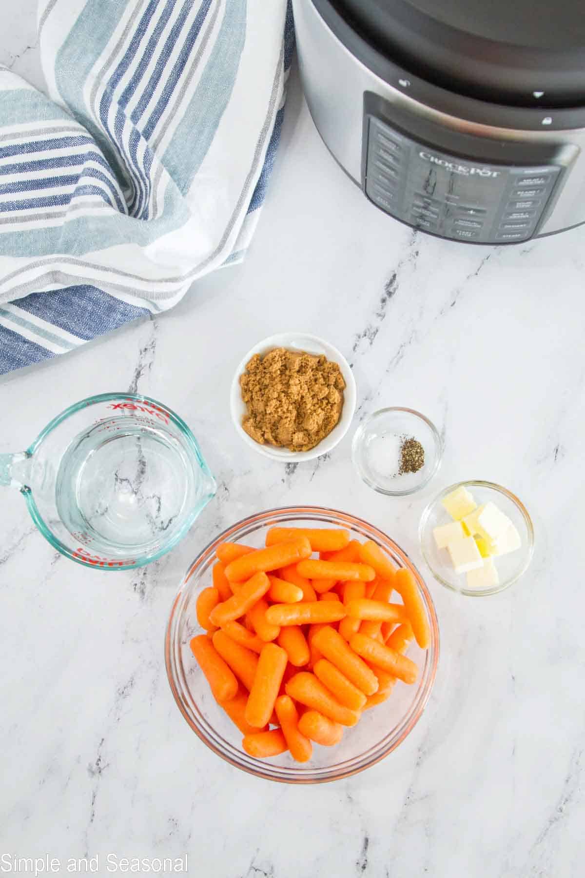 Crockpot Express Glazed Carrots Simple And Seasonal