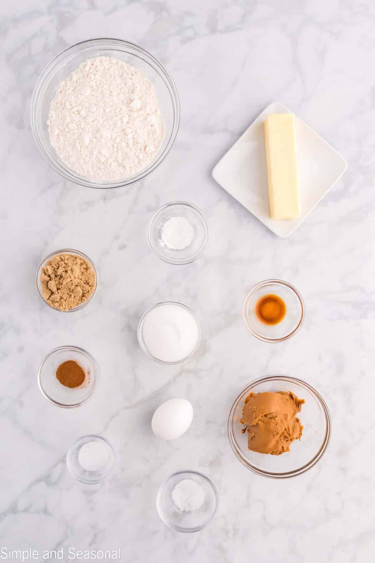 Cookie Butter Cookies - Simple and Seasonal